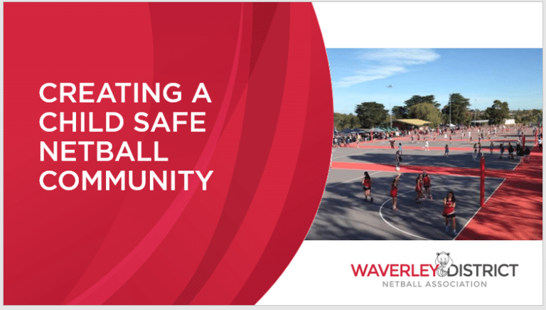 WDNA & Netball Victoria’s Commitment to Child Safety – Waverley ...